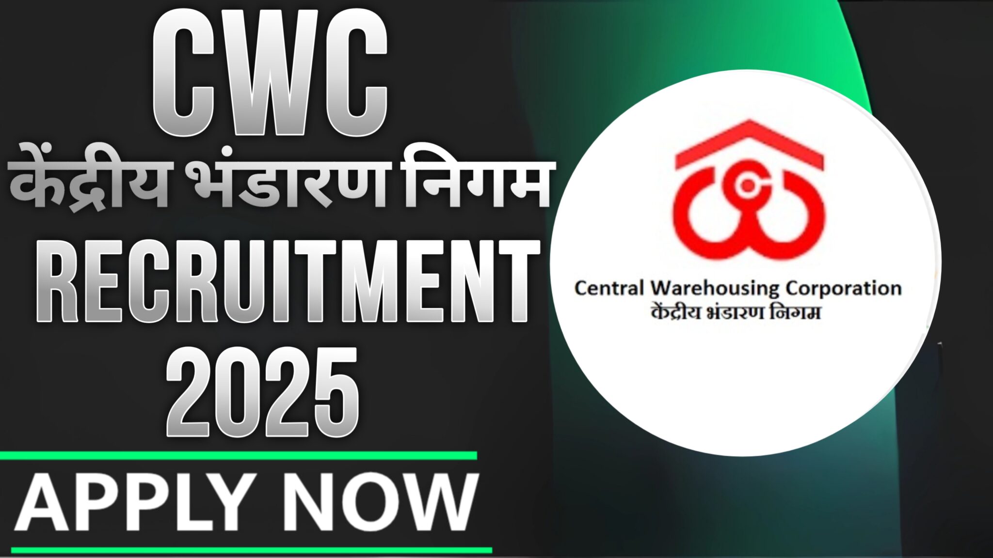CWC Recruitment 2025 – Apply Online for 22 Junior Personal Assistant ...