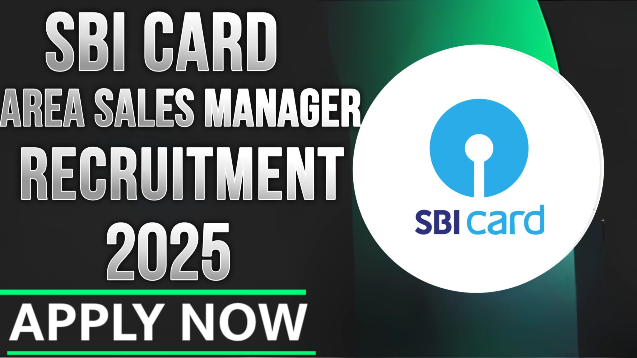 SBI Card Deputy Manager (Area Sales) Recruitment 2025 – Apply Online – NAUKRILIVE
