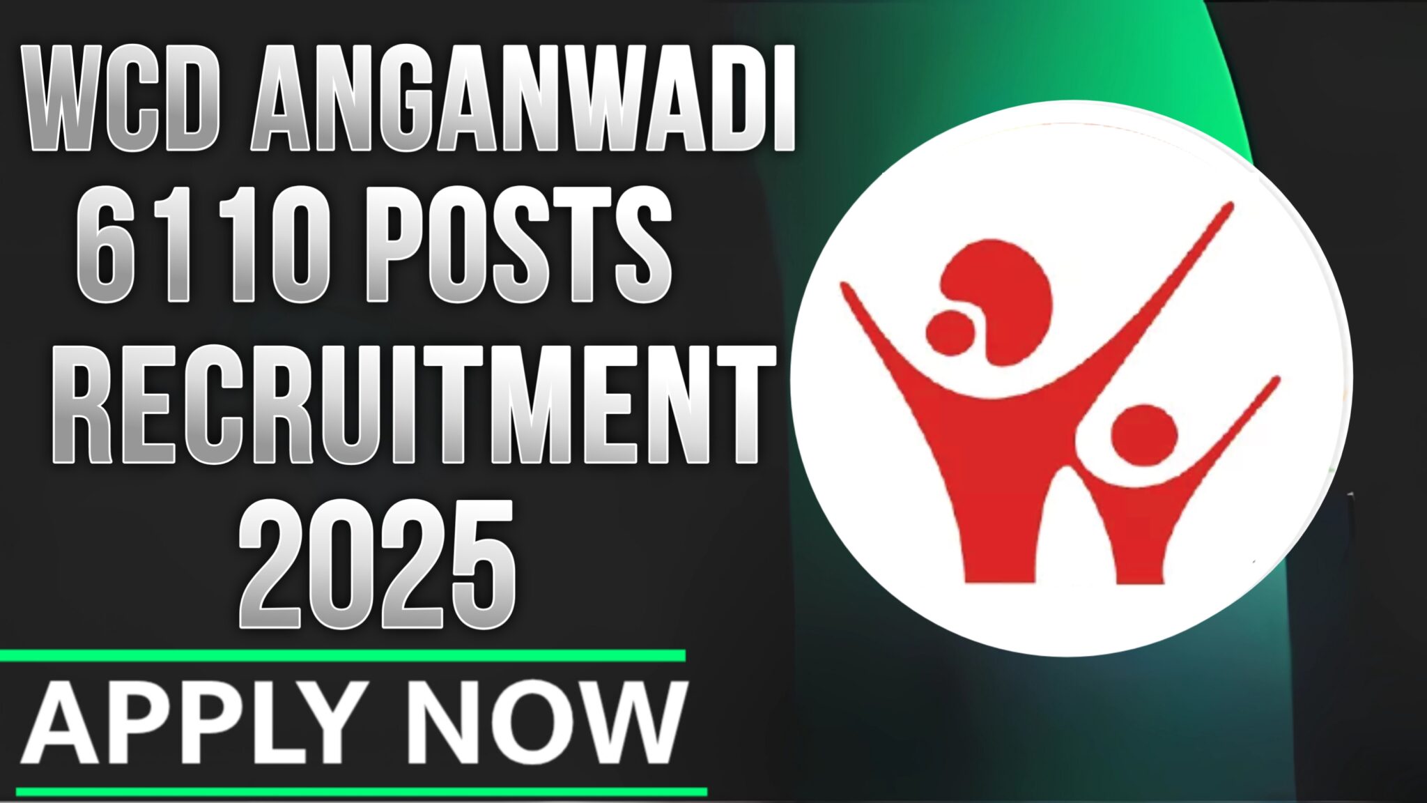 SSWCD Anganwadi Recruitment 2025 – Apply Online for 6110 Anganwadi ...